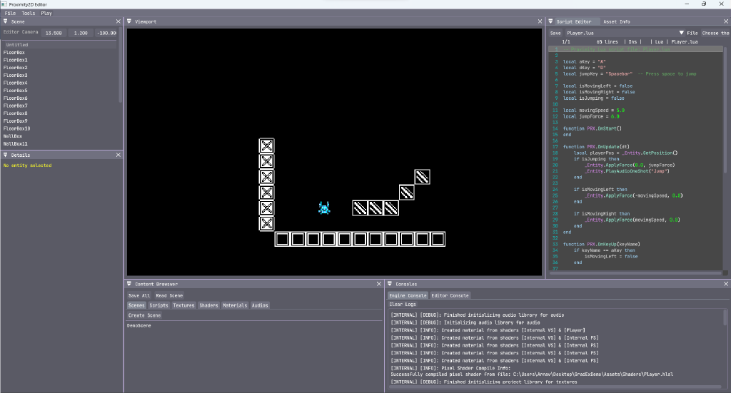 Proximity Game Engine · Home