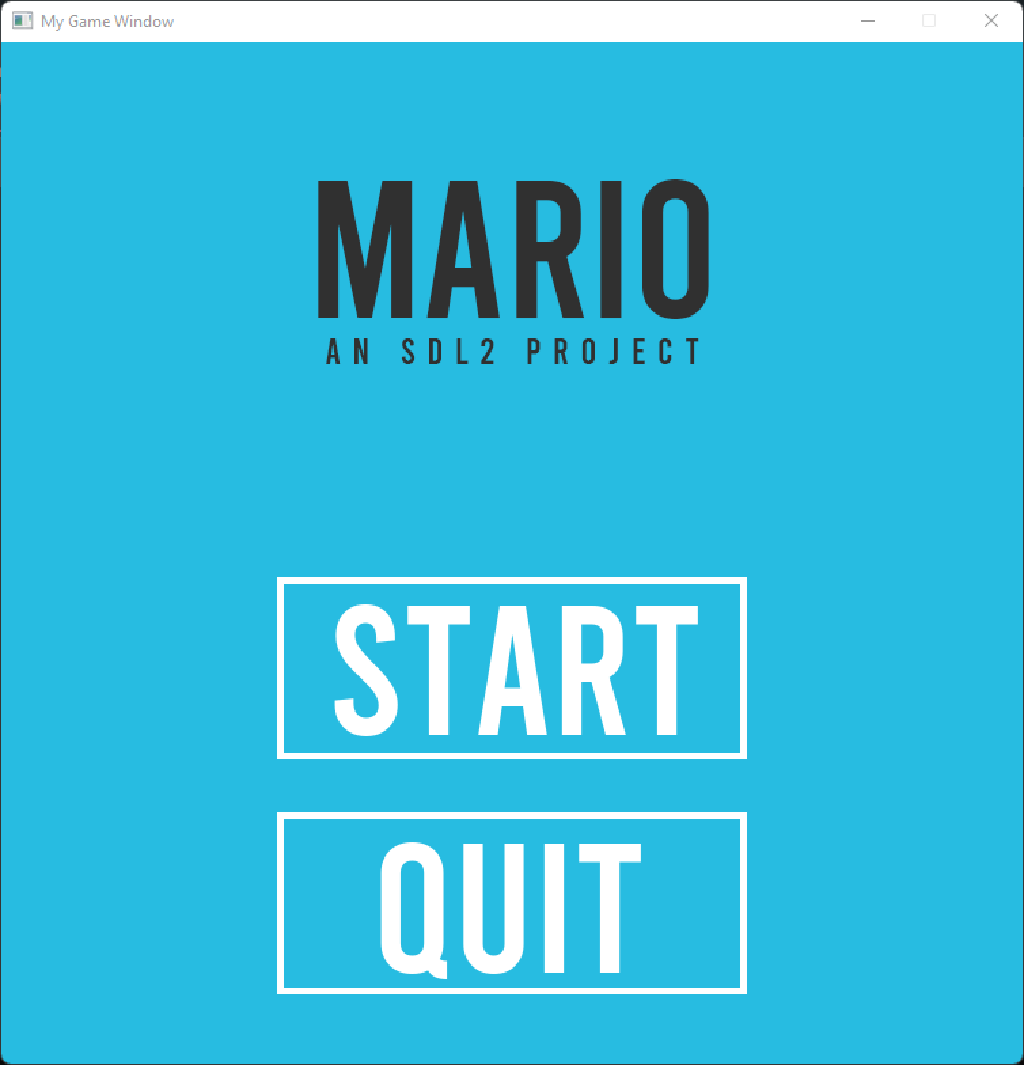SDL 2 Mario Remake · Home